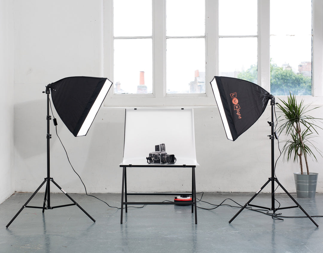 Softbox Lighting Kit | Photo & Video | Vivid Pro | 11,000 Lumens LED ...